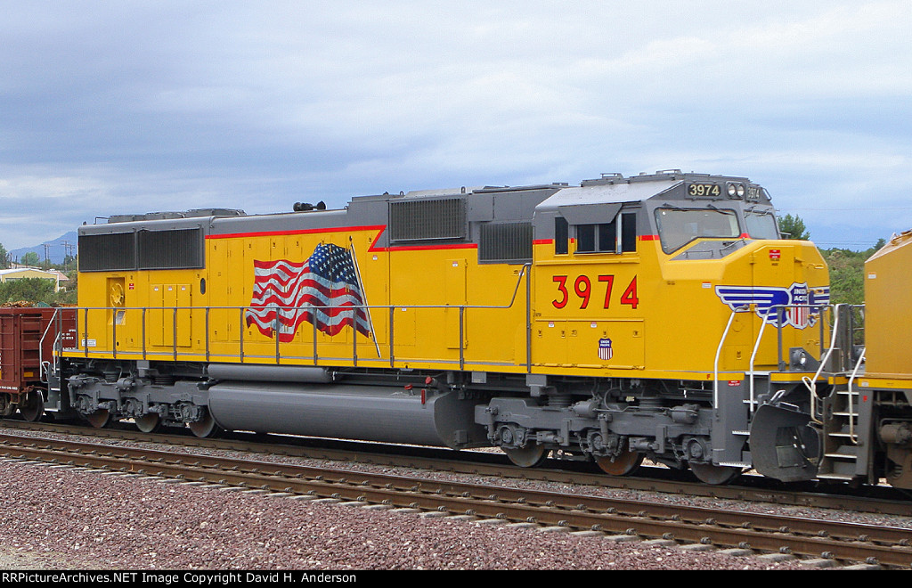 UP 3974 Fresh Paint!